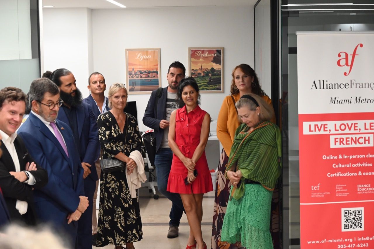 Miami : l’Alliance Française a inauguré ses bureaux ! - Le Courrier des ...
